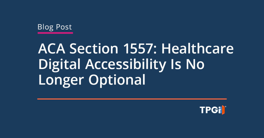 TPGi - Your Digital Accessibility Solutions Partner! TPGi - Your Digital Accessibility Solutions Partner!