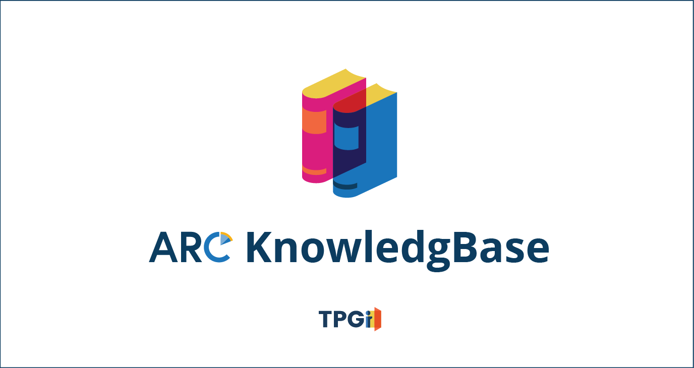 ARC KnowledgeBase - TPGi ARC KnowledgeBase - TPGi