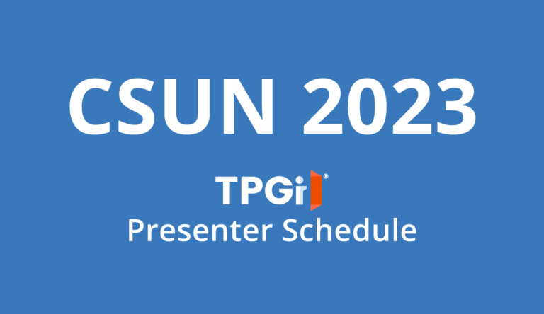 TPGi - Your Digital Accessibility Solutions Partner!